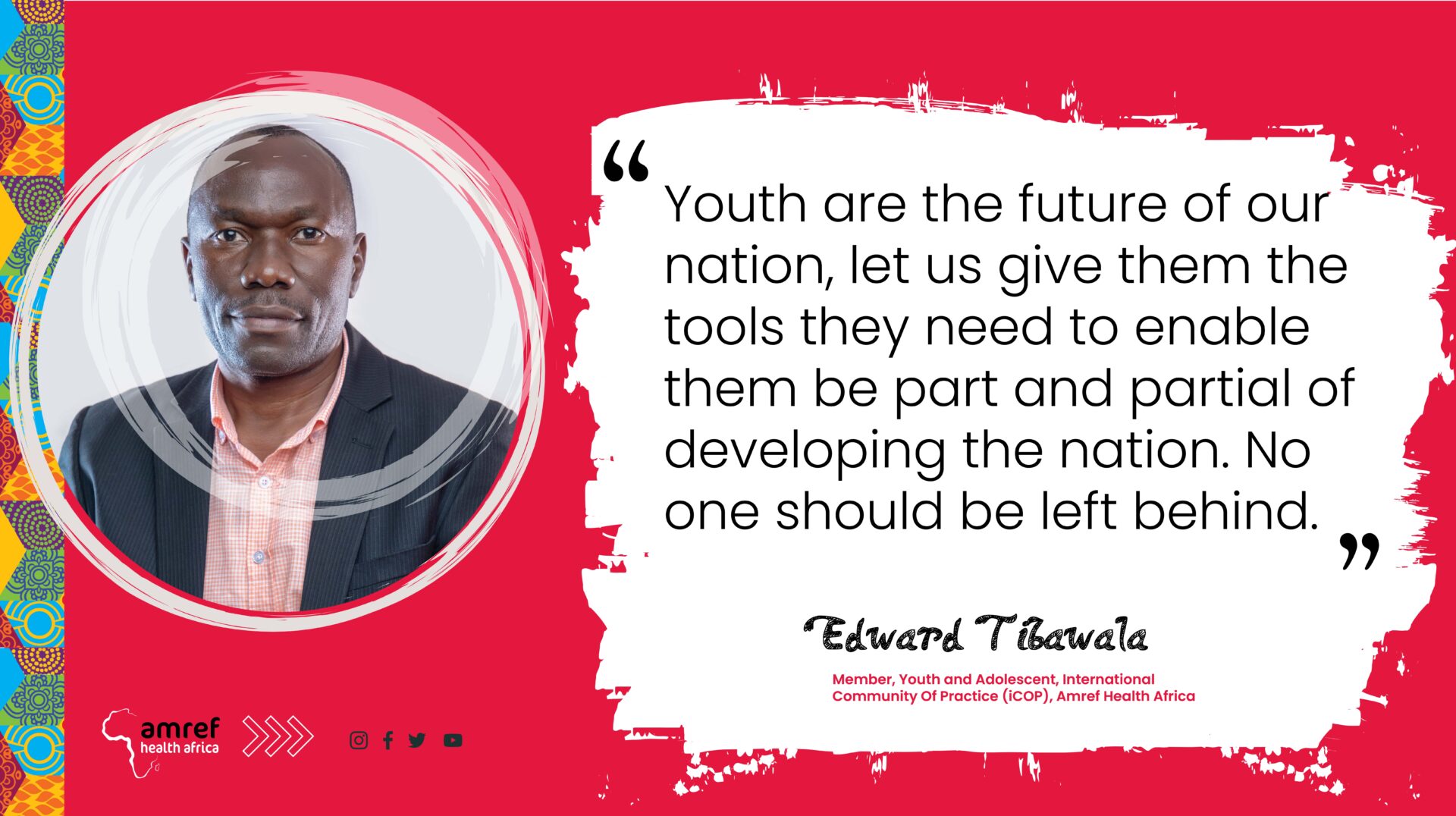 Social Media Toolkit - Amref Global Youth and Adolescents Strategy Launch