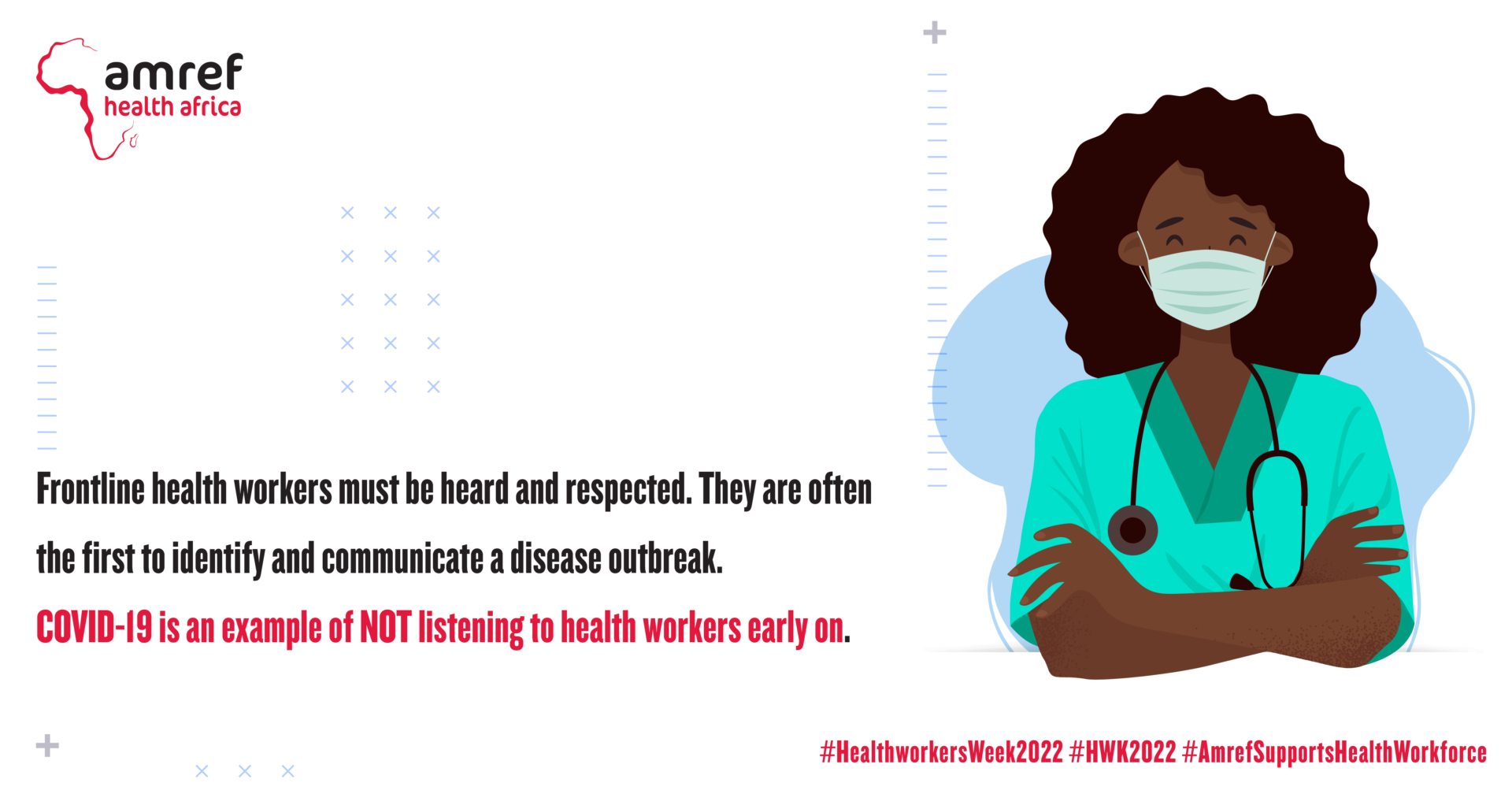 World Health Worker Week, April 4 - 8, 2022