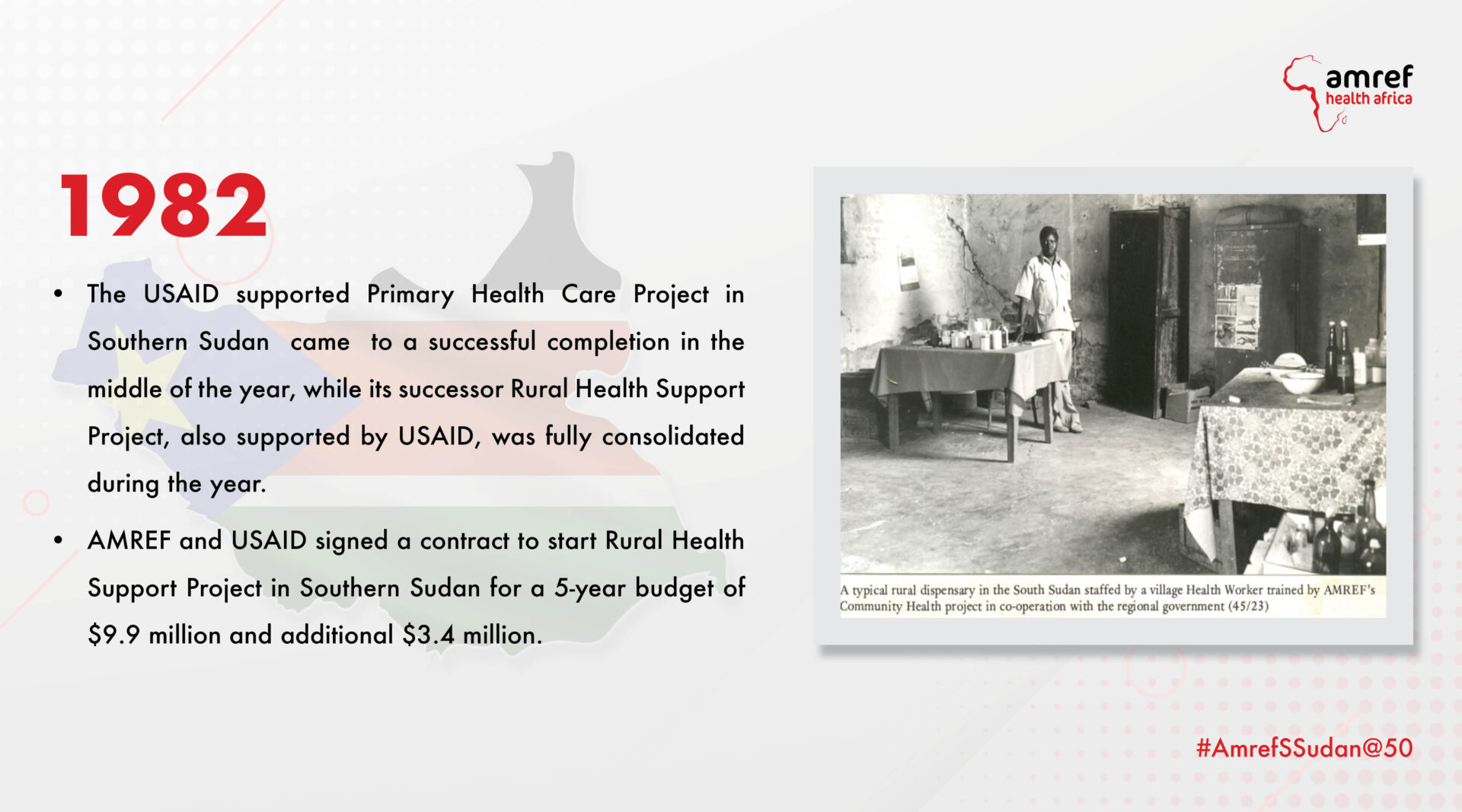 Amref’s Celebration of 50 Years in South-Sudan