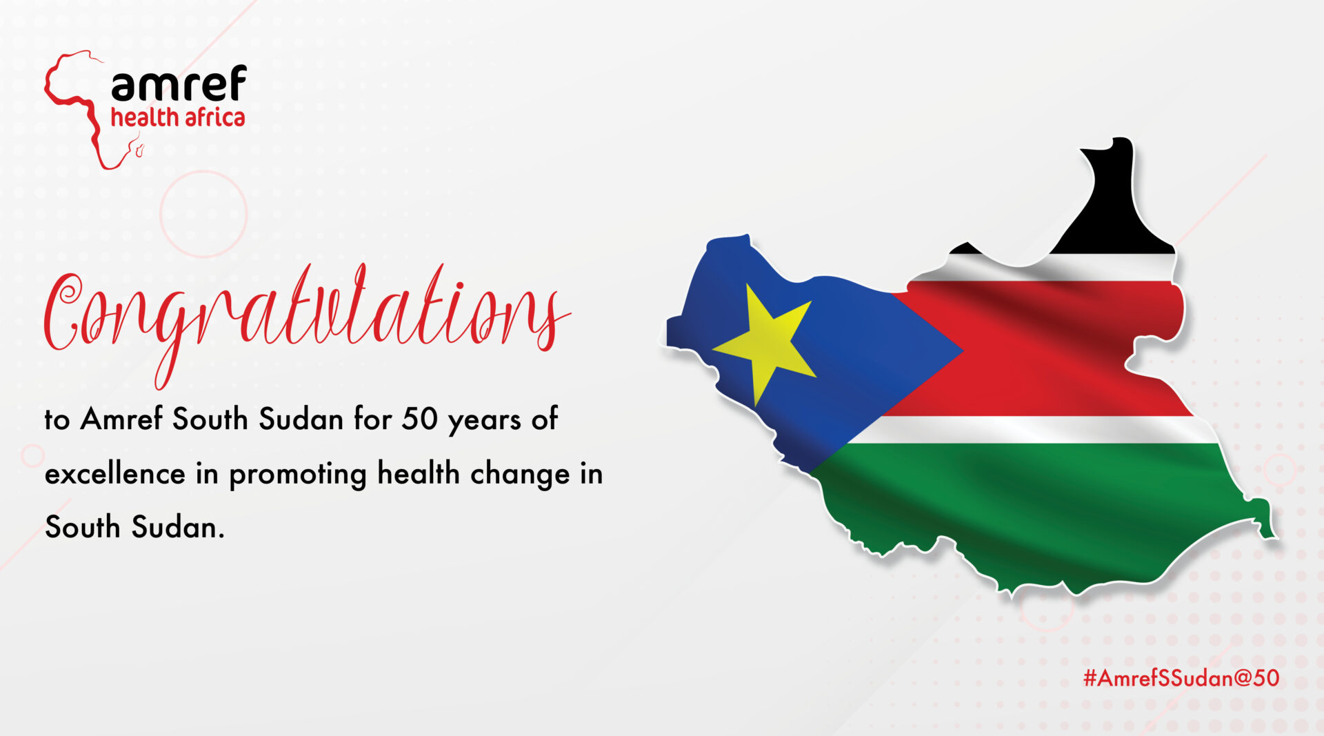 Amref’s Celebration of 50 Years in South-Sudan