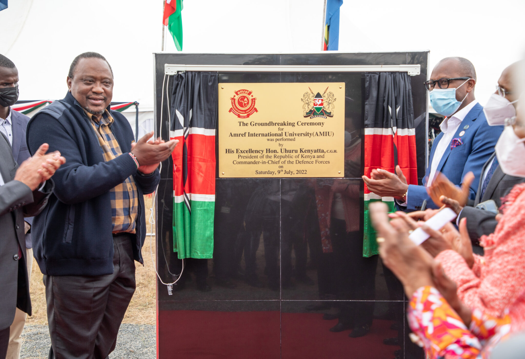 Amref International University Groundbreaking Ceremony - Newsroom