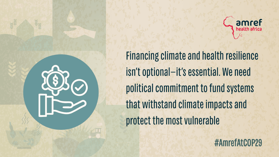 Amref at COP29 - Newsroom