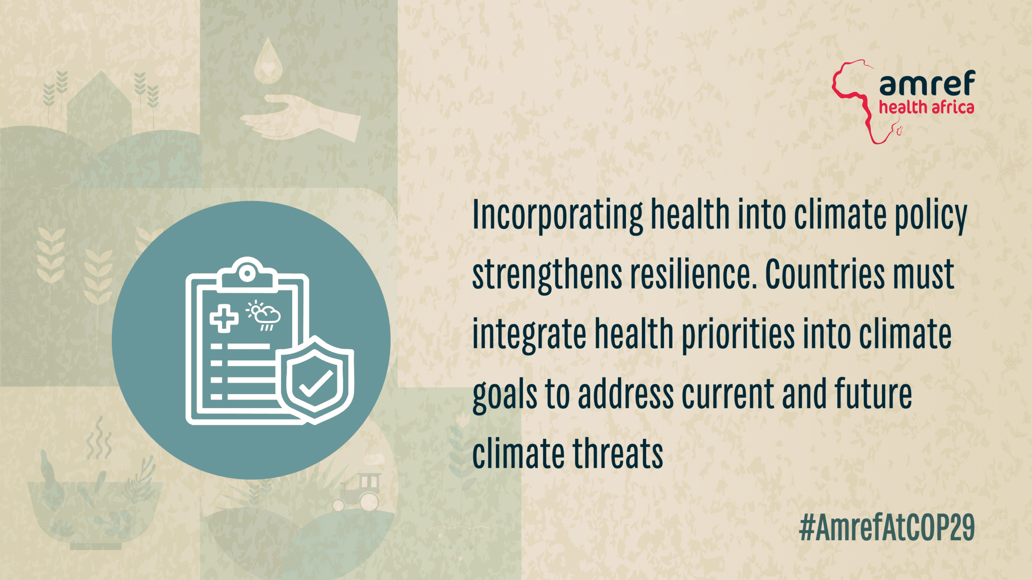 Amref at COP29 - Newsroom