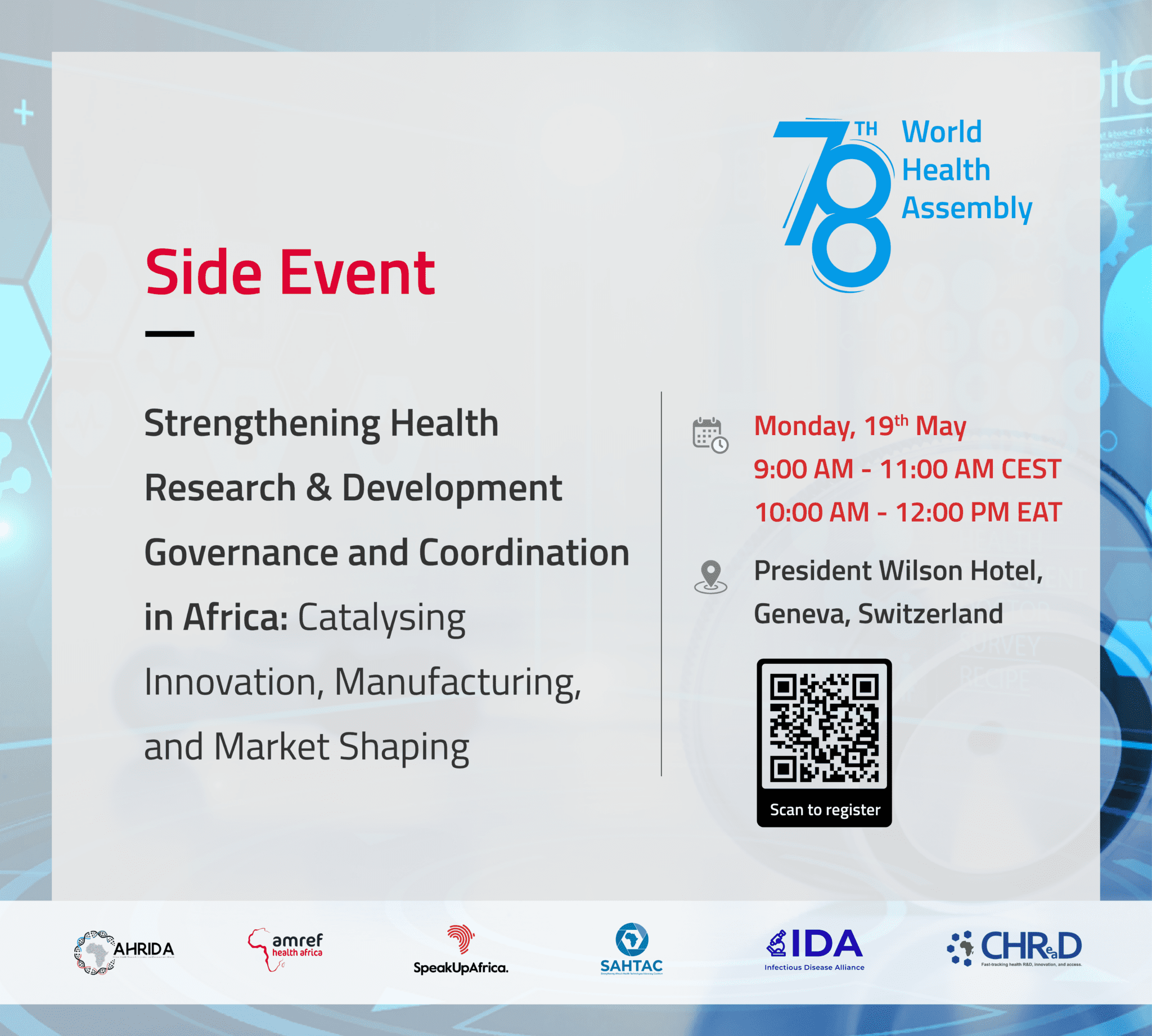 Amref at WHA 78 - Newsroom