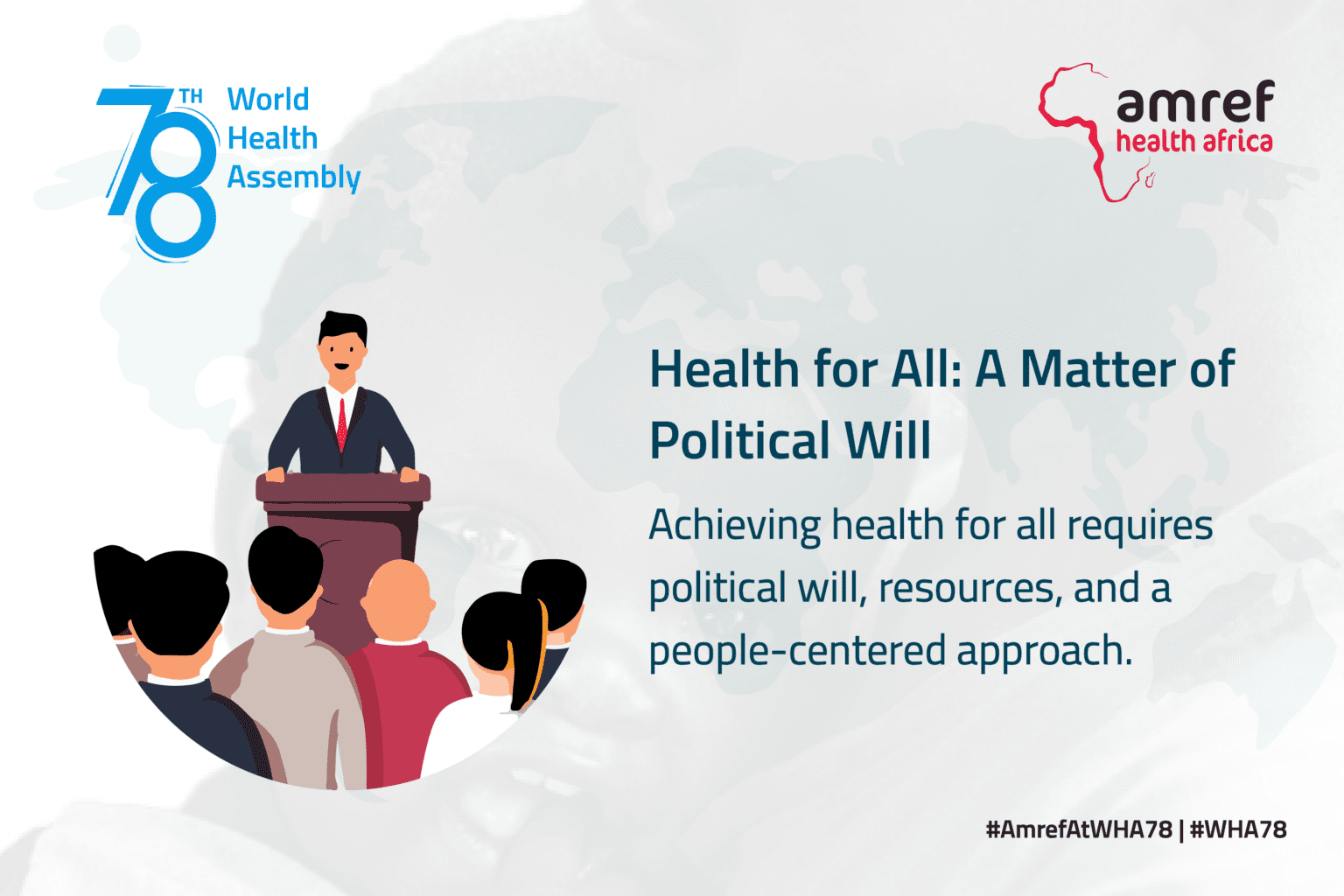 Amref at WHA 78 - Newsroom