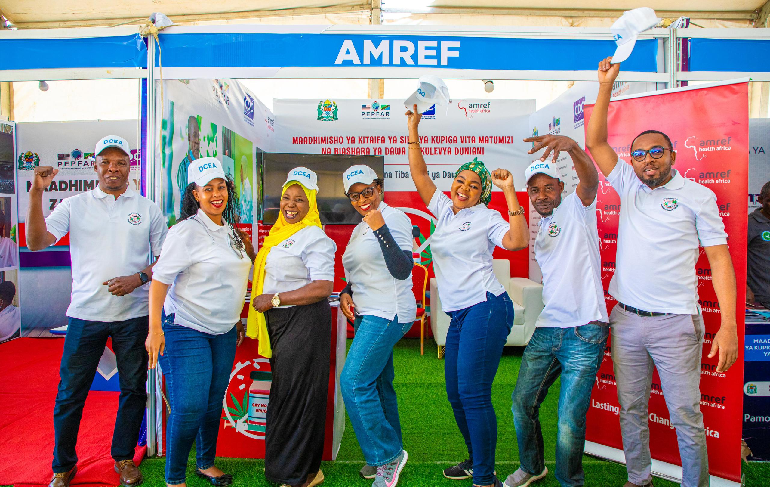 Amref Tanzania Joins the National Commemoration Against Drug Abuse in Dodoma. - Newsroom